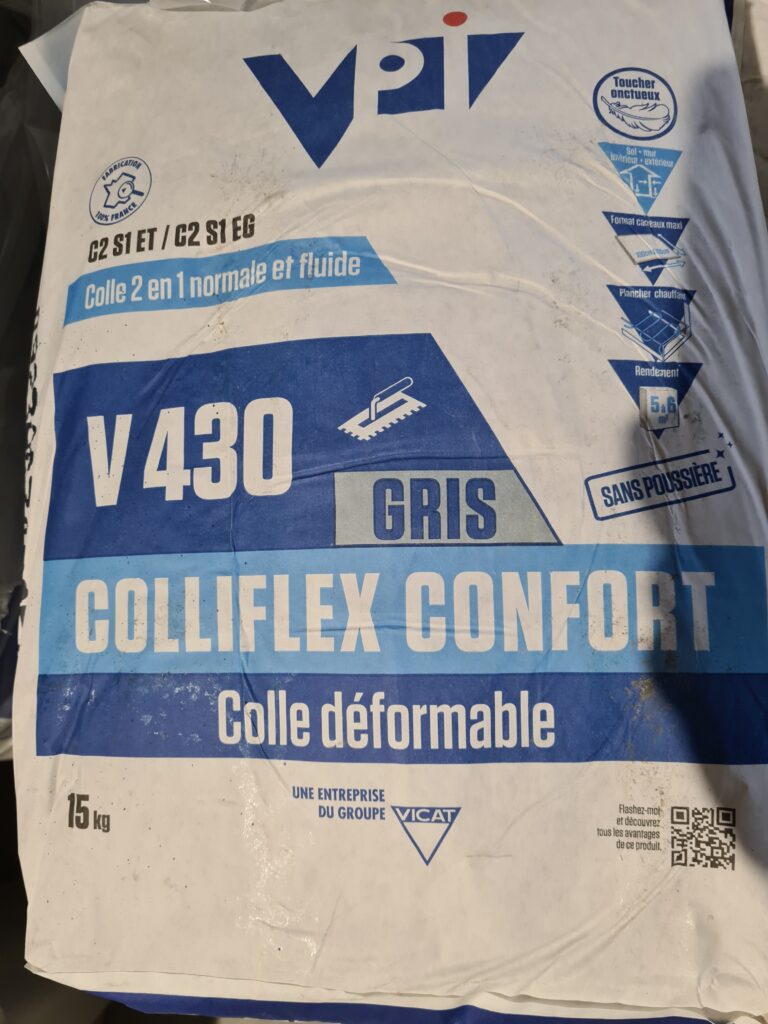 Colliflex Confort Grise - Dallages de l'Ouest