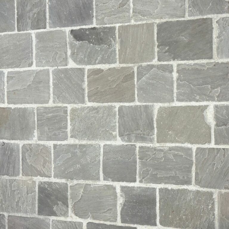 Pavé grès gris - Dallages de l'Ouest